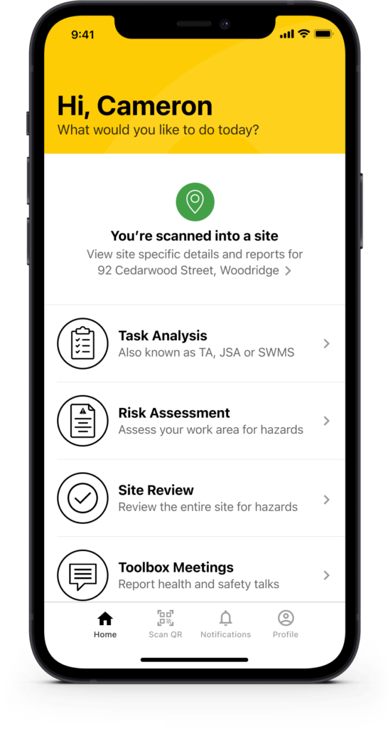 Worksite health & safety app — User Experience (UX/UI) Wellington ...